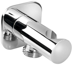 Sapho - Nástěnné kolínko s držákem, chrom SG403