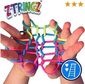 Přebíračka Ztringz duhový provázek / Kouzelnický provázek / S návodem