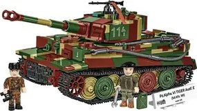 COBI 3124 II WW PzKpfw VI Tiger Ausf E, 2v1 / 862 kostek / 2 figurky /