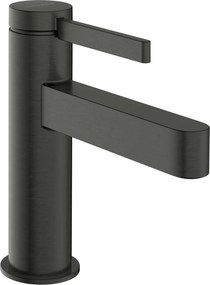 Hansgrohe Finoris - Umyvadlová baterie s výpustí Push-Open, EcoSmart, CoolStart, kartáčovaný černý chrom 76012340