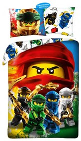 Halantex Dětské povlečení LEGO NINJAGO BOJOVNÍCI LEG-895BL