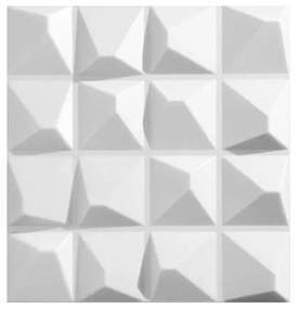 Obklad 3D XPS extrudovaný polystyren Briliant bílý
