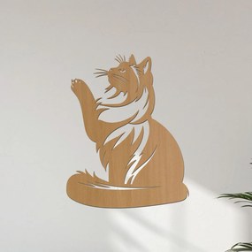 dřevo života Dřevěný obraz Ragdoll Zvolte rozměr (cm): 32x40, Zvolte barvu dekoru: Buk