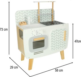 Dřevěné kuchyňské doplňky MDF LULILO retro