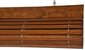 Vingo Dřevěná roleta - barva třešeň 120x220 cm s kazem