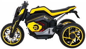 Tomido Dětská elektrická motorka Future žlutá