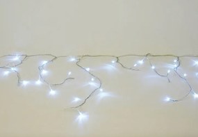 Vánoční světelný déšť 5 m, 144 Led, studeně bílý
