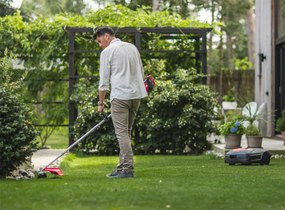 CRAMER 48TX10K2 SET akumulátorový vyžínač (včetně nabíječky a 4,0 Ah akumulátoru)
