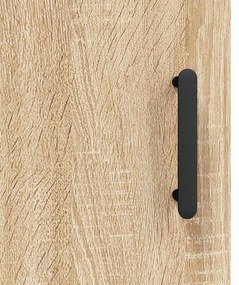 Skříň highboard dub sonoma 69,5 x 34 x 180 cm kompozitní dřevo,  3189264