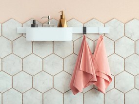 Hansgrohe WallStoris, háčky na ručník, široké, černá matná, HAN-27914670