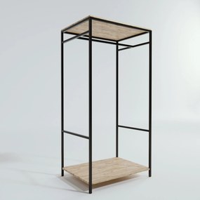 Kalune design Otevřená šatní skříň ANSBACH 170x100 cm