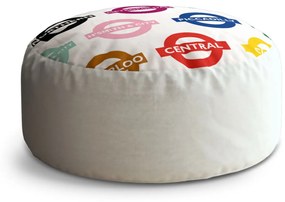Sablio Taburet Circle Metro: 38x48 cm
