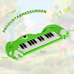 Costway 25 Dětské digitální piano Keys s vestavěnou hudební