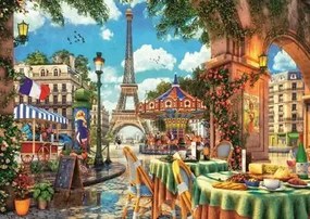 Trefl - Puzzle -  Ráno v Paříži / 1000 dílků / 68.3 x 48 cm / věk 12+