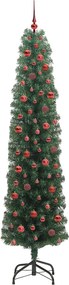 Umělý vánoční stromeček Zelená 240 cm PVC, ocel a plast 3394969