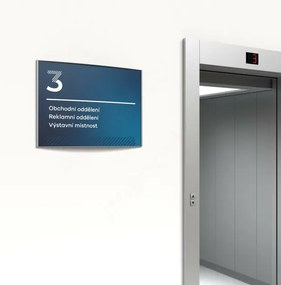 ACCEPT Orientační tabule Klassik UNI A0 (841 x 594 mm) - rozměr 841 x 594 mm