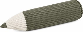 Dětský mantinel TUŽKA z manšestru Zvolte barvu: Olivová, Zvolte rozměr: 15x100 cm