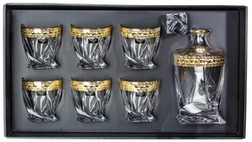 BOHEMIA QUADRO RICH GOLD WHISKY SADA 1+6 KS