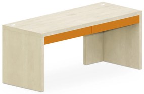 Artspect DS302-D-1607 - Stůl se zásuvkami 160x70cm - Orange