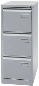 Kartotéka A4 - kovová kartotéka Bisley IPCCA13 [bílá Chalk (ab9, šedá), strukturovaný lak]