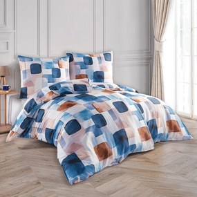 BedTex Saténové povlečení Echo, 135 x 200 cm, 80 x 80 cm, 135 x 200 cm, 80 x 80 cm