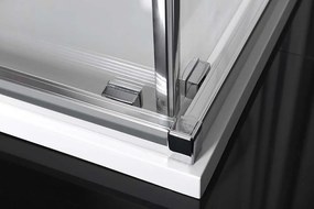 Polysan, LUCIS LINE čtvercová sprchová zástěna 900x900mm, čiré sklo, DL1615
