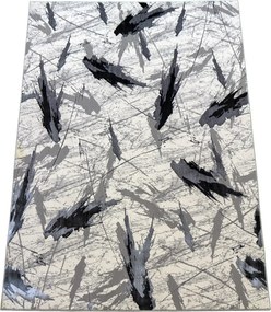 BE Koberec Allianz 6310 GREY - šedý obdélníkový Rozměr: 60x100 cm
