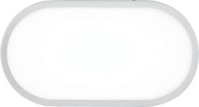 FAN LED-SHELLY-L BCO Venkovní stropní svítidlo LED SHELLY bílá polykarbonát 20 W 2500 lm 3000/4000 K IP65 27,1x17,6x8 cm - FANEUROPE