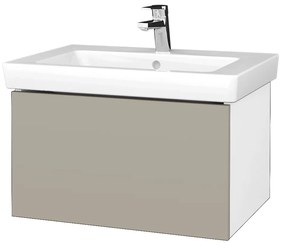 Dřevojas Koupelnová skříň VARIANTE SZZ 65 Varianta: M01 Bílá mat / M01 Bílá mat