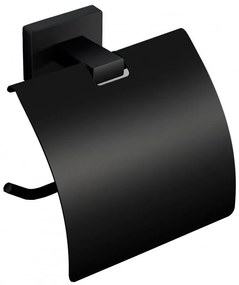 Rea příslušenství, držák toaletního papíru OSTE 05, černá matná, REA-80045