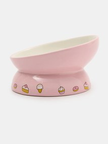 Sinsay - Keramická miska na nožce pro zvířata Pusheen the Cat - pastelová růžová