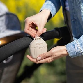 BabyOno Silikonové pouzdro na dudlík Krémová