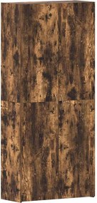 Skříň na obuv 80 x 35.5 x 180 cm Kompozitní dřevo Vícebarevný 3333840