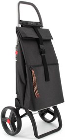 Rolser BIG Tweed 2 Logic RSG nákupní taška na velkých kolečkách, černá