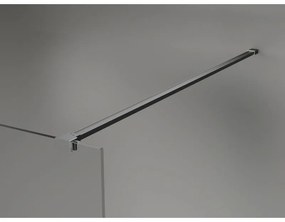 Mexen Kioto-X, sprchová zástěna 110 x 200 cm, 10mm sklo námraza, grafitový profil, 800-110-101-95-30-X