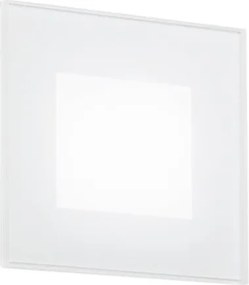 FAN INC-SLAB-503 Zápustné svítidlo do zdi SLAB, bílá, 11 x 4.5 x 8.5 cm, IP65, LED 3W, CCT - FANEUROPE