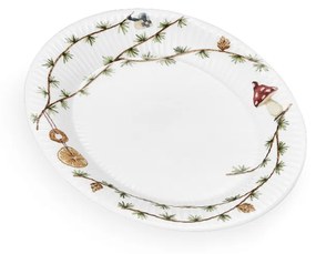 Vánoční talíř Hammershoi Christmas Oval 28,5 cm Kähler