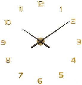 JVD Zlaté nástěnné nalepovací hodiny JVD HT465.2