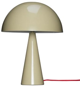 OnaDnes -20% Béžová kovová stolní lampa Hübsch Mush 33 cm