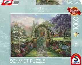 SCHMIDT Puzzle Chaloupka s kolibříky / 1000 dílků