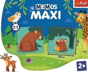 Trefl - Maxi Pexeso - Zvířátka s mláďátky / 20 minut / 2-4 hráči / od
