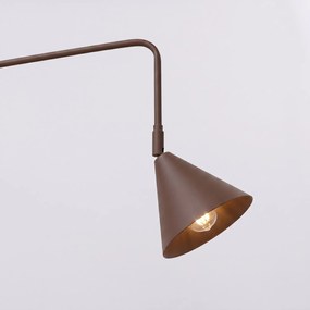Sollux Lighting Nástěnné svítidlo NOX hnědé