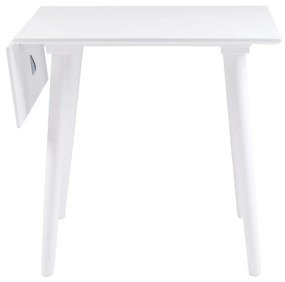 Rowico Bílý jídelní stůl Lotta 80+25 cm