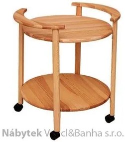 dřevěný barový stolek z masivního dřeva borovice drewfilip 30