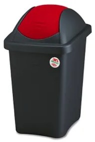 Odpadkový koš na tříděný odpad MULTIPAT 30 l červená