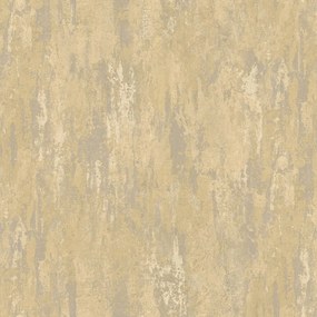 Zlato-stříbrná vliesová tapeta na zeď, štuk,78602, Makalle II, Limonta