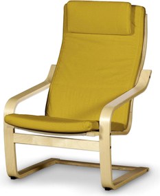 Sedák na křeslo IKEA Poäng II barva žlutá látka sametová