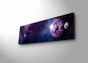 Obraz s LED osvětlením UNIVERSE 30 x 90 cm