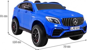 Ramiz Dětské autíčko Mercedes GLC 63S modré SUV + pohon 4x4