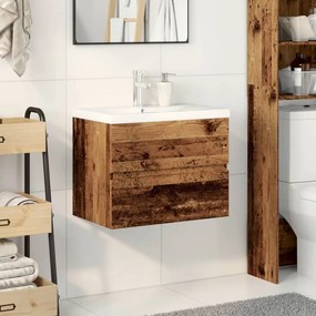 Skříňka se zápustným umyvadlem old wood 3328921